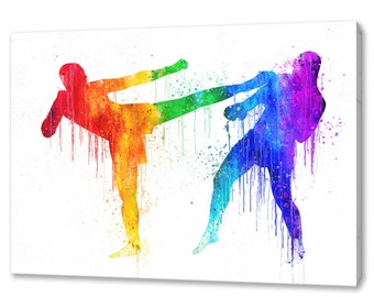 Kickboxing Wall Art - Etsy