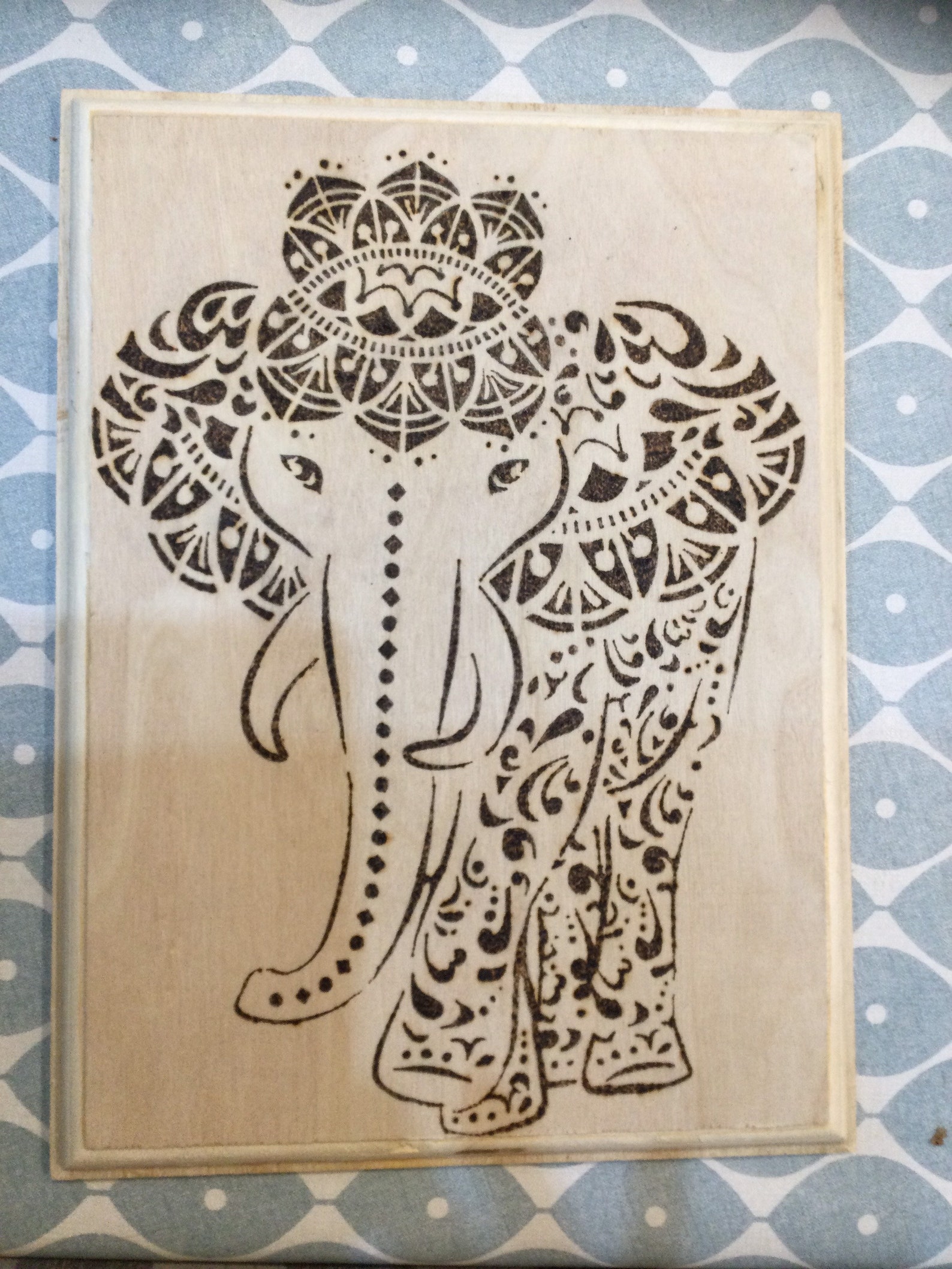 Elephant Wall Plaque - Etsy
