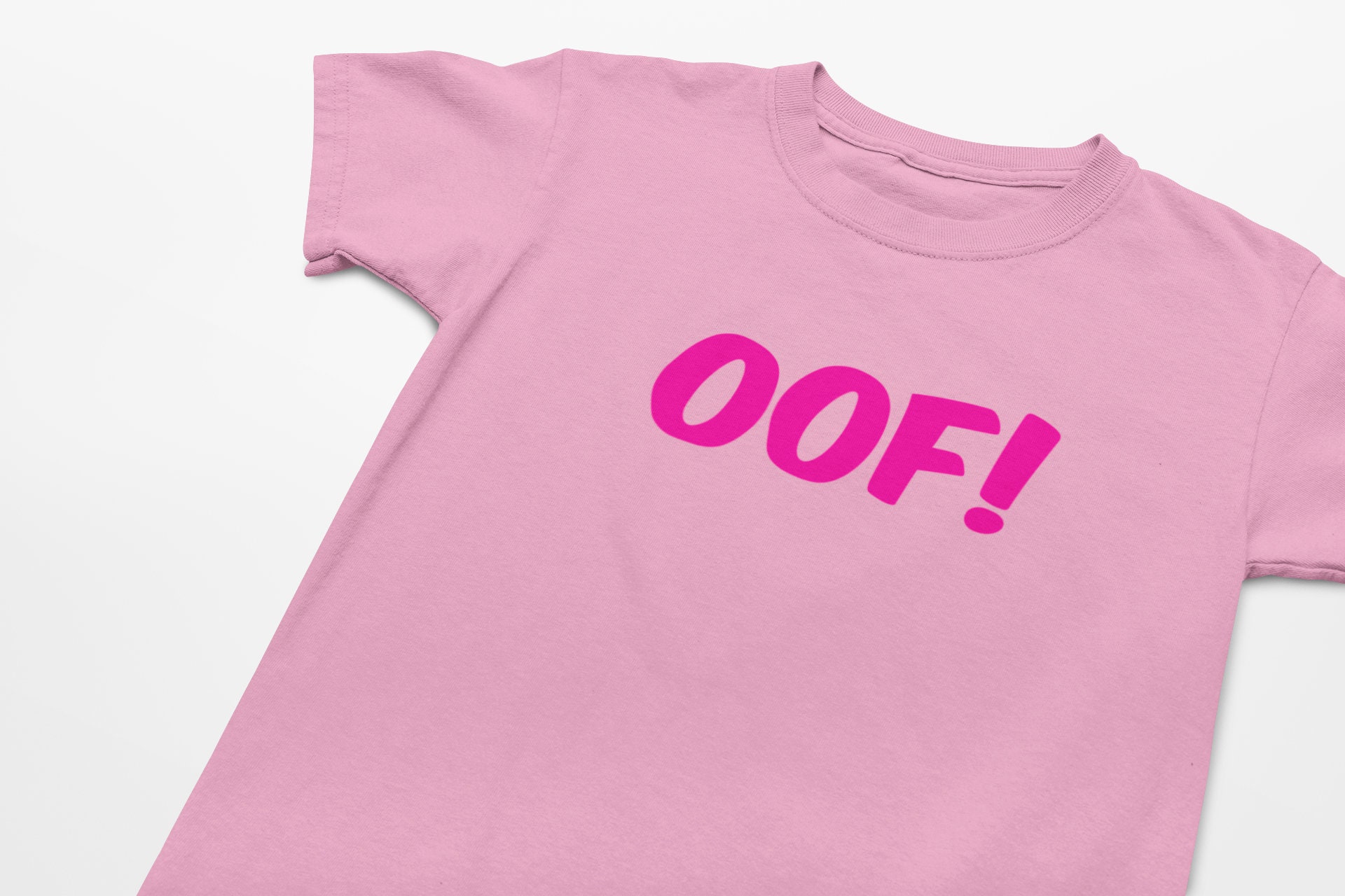 Oof Kids T Shirt, Unisex Kind T Shirt, Weißes T Shirt, Gamer T Shirt ...