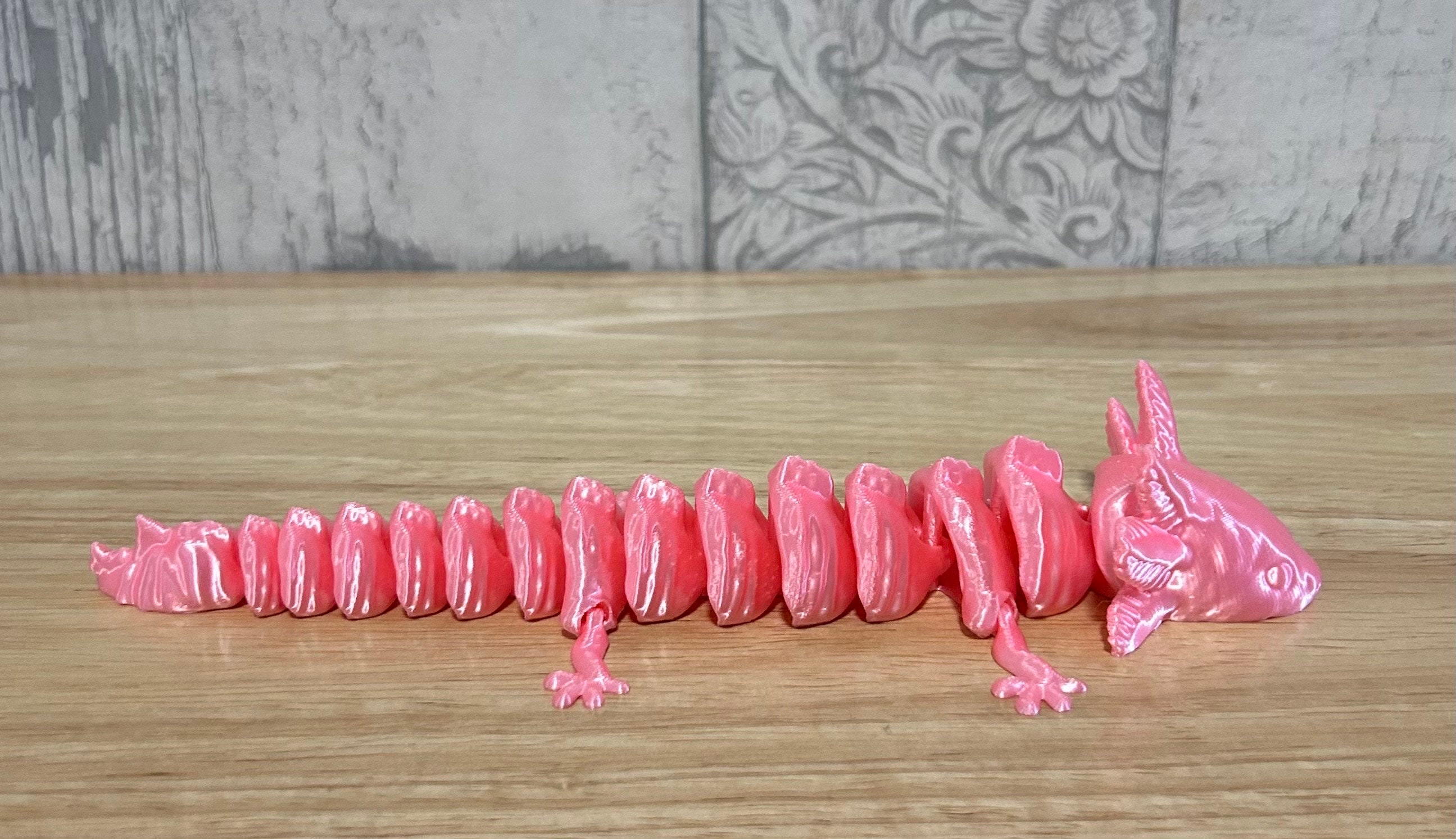 3D Printed Articulated Axolotl - Etsy UK