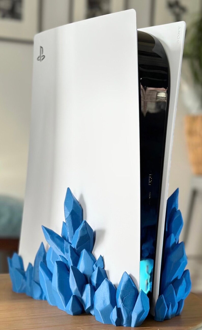 PS5 Crystal Stand/dock 3D Printed DISK ONLY - Etsy UK
