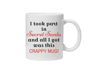 Secret Santa Mug | Etsy UK
