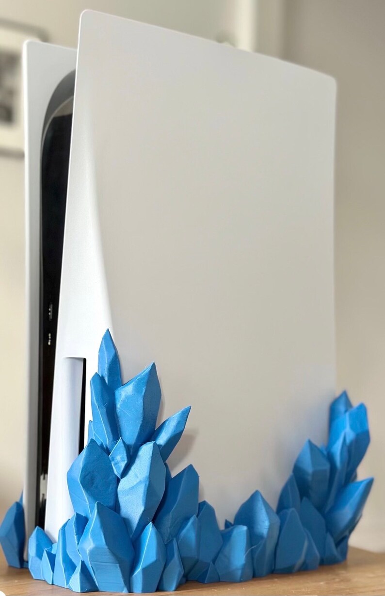 PS5 Crystal Stand/dock 3D Printed DISK ONLY - Etsy UK