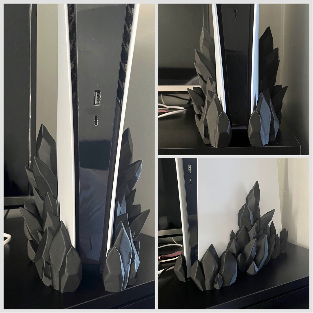 PS5 DIGITAL Crystal Stand/dock 3D Printed - Etsy