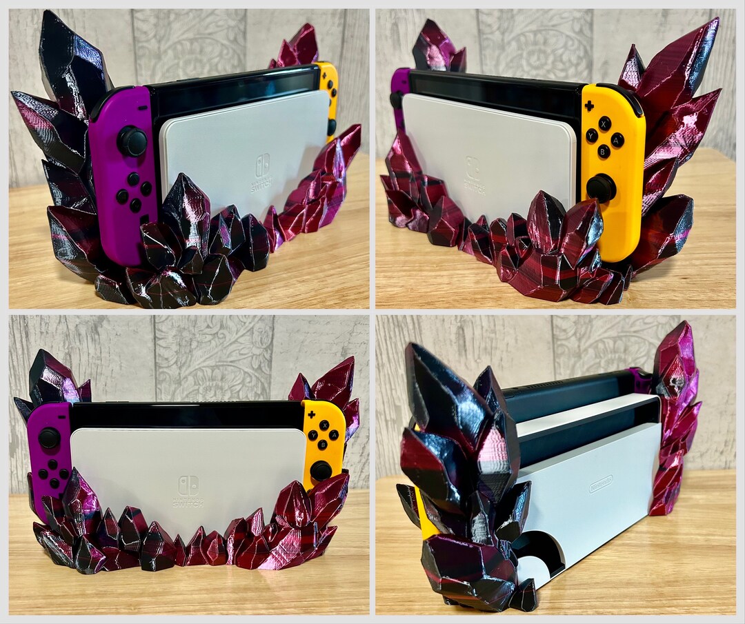 Nintendo Switch & Switch OLED Crystal Dock Stand 3D Printed - Etsy UK