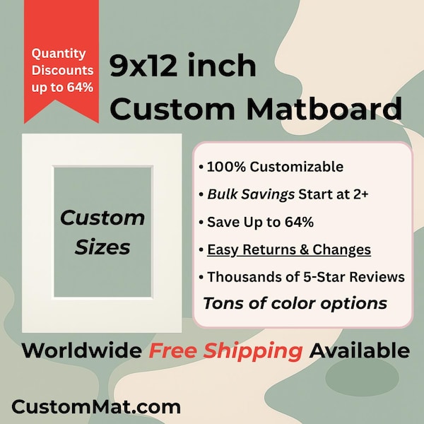 CustomMatBoards - Etsy Canada