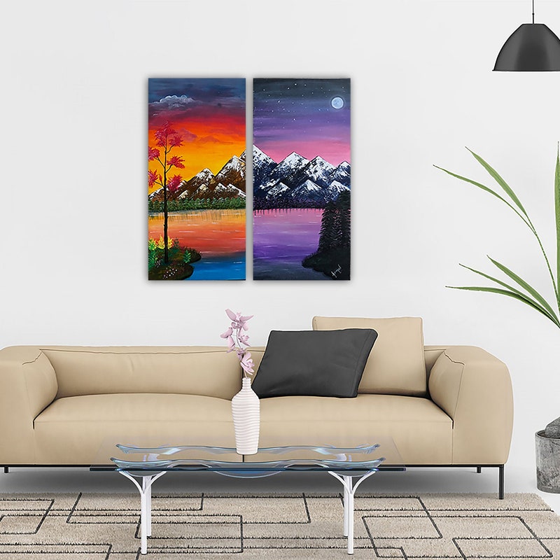 2 Piece Painting - Etsy