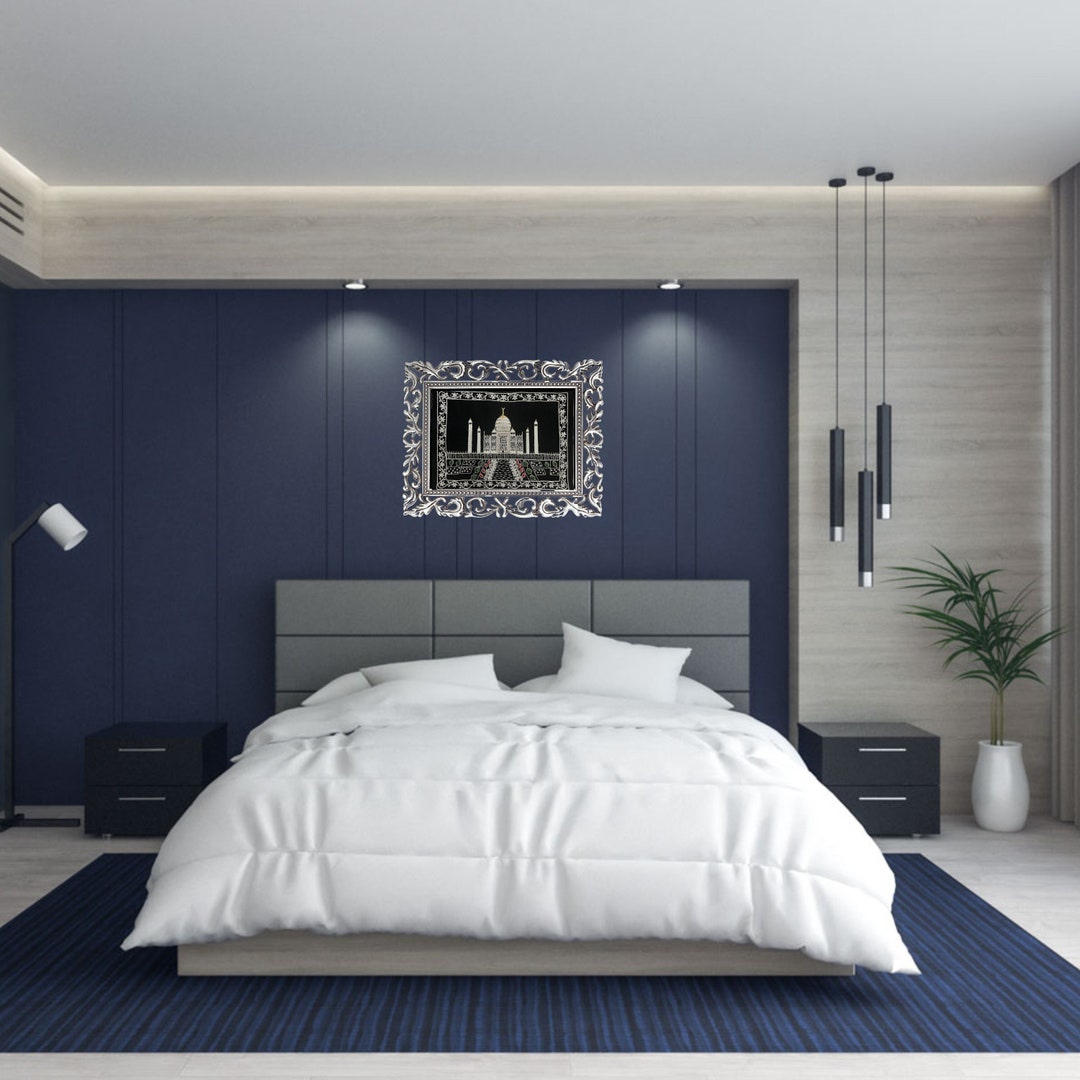 Original Hand Crafted Wall Art Piece of Taj Mahal, Wonder of the World ...