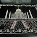 Handcrafted Taj Mahal Zari Art: Indian Folk Art Painting - Etsy