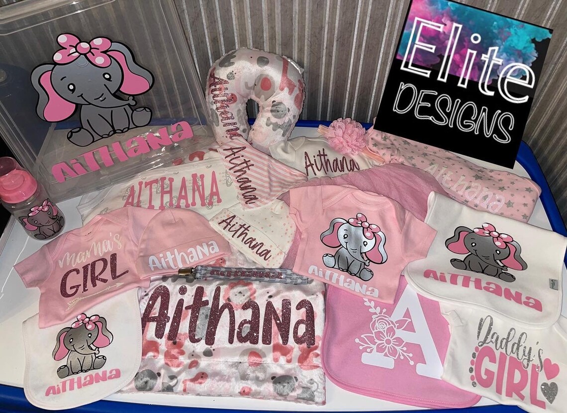 Large Customized Baby Box - Etsy