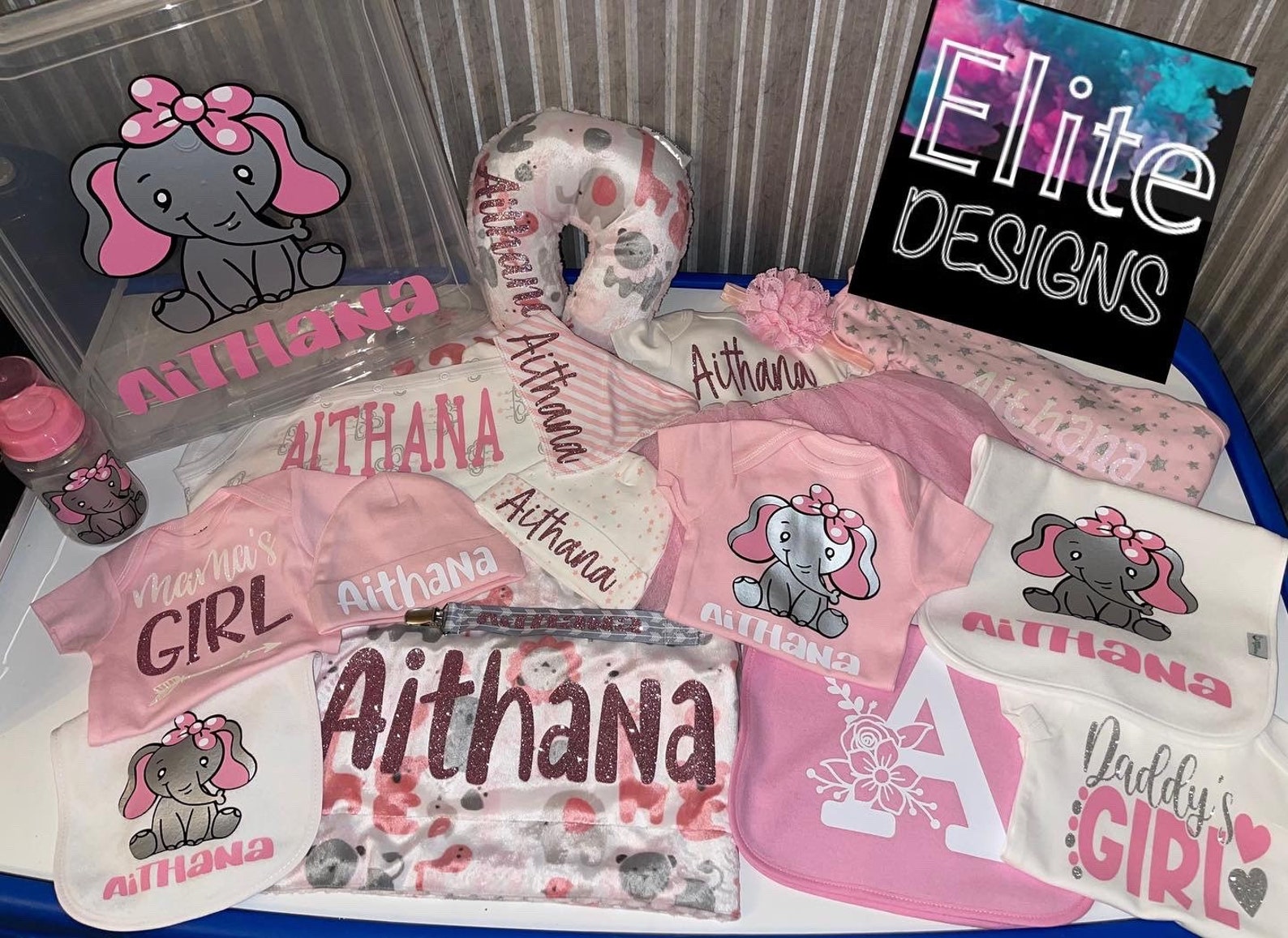Large Customized Baby Box - Etsy