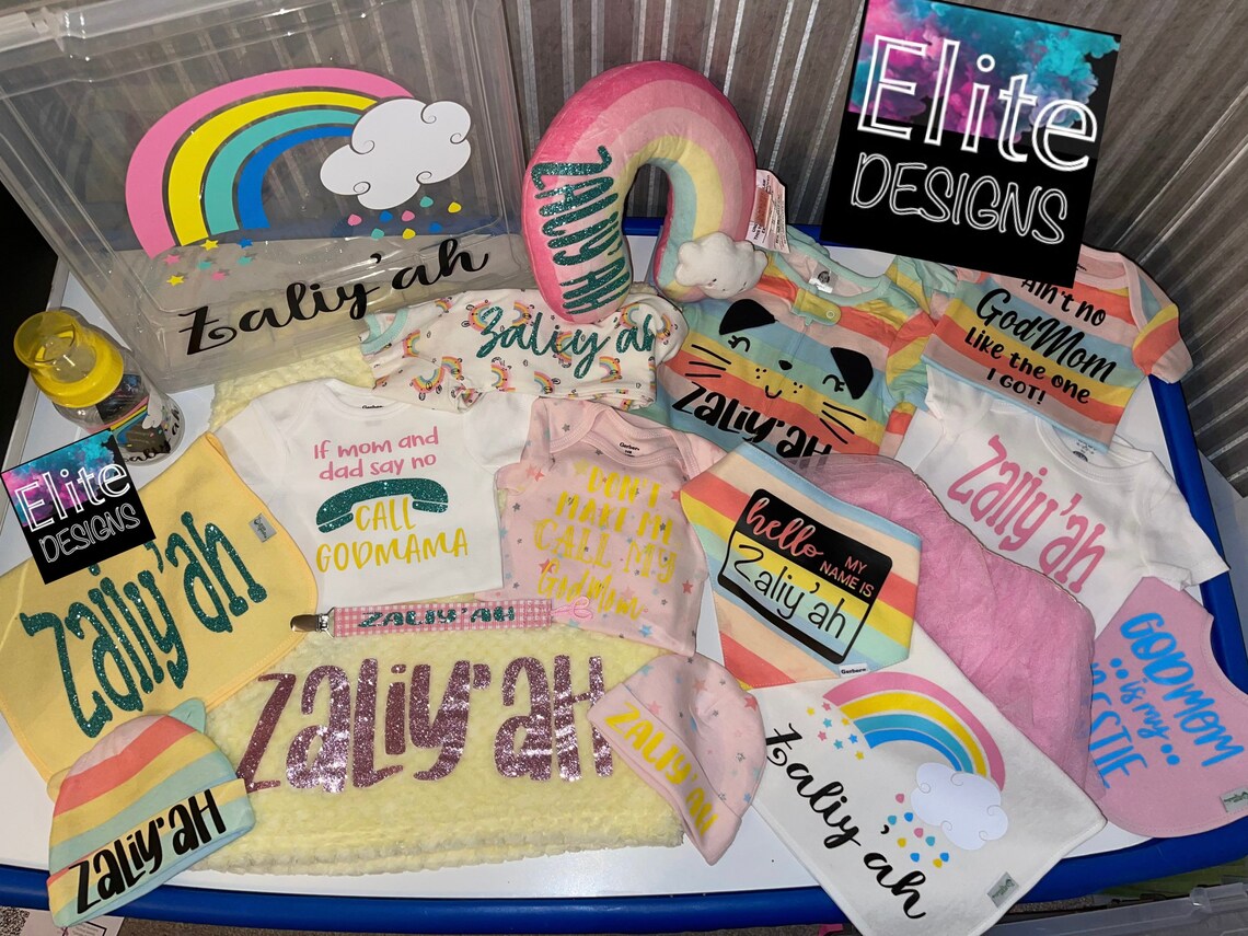 Large Customized Baby Box - Etsy
