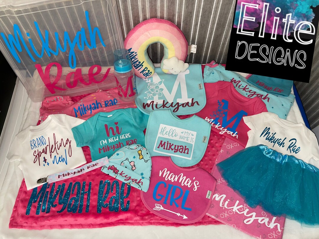 Large Customized Baby Box - Etsy