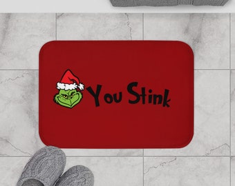 Grinch Bathroom Decor - Etsy