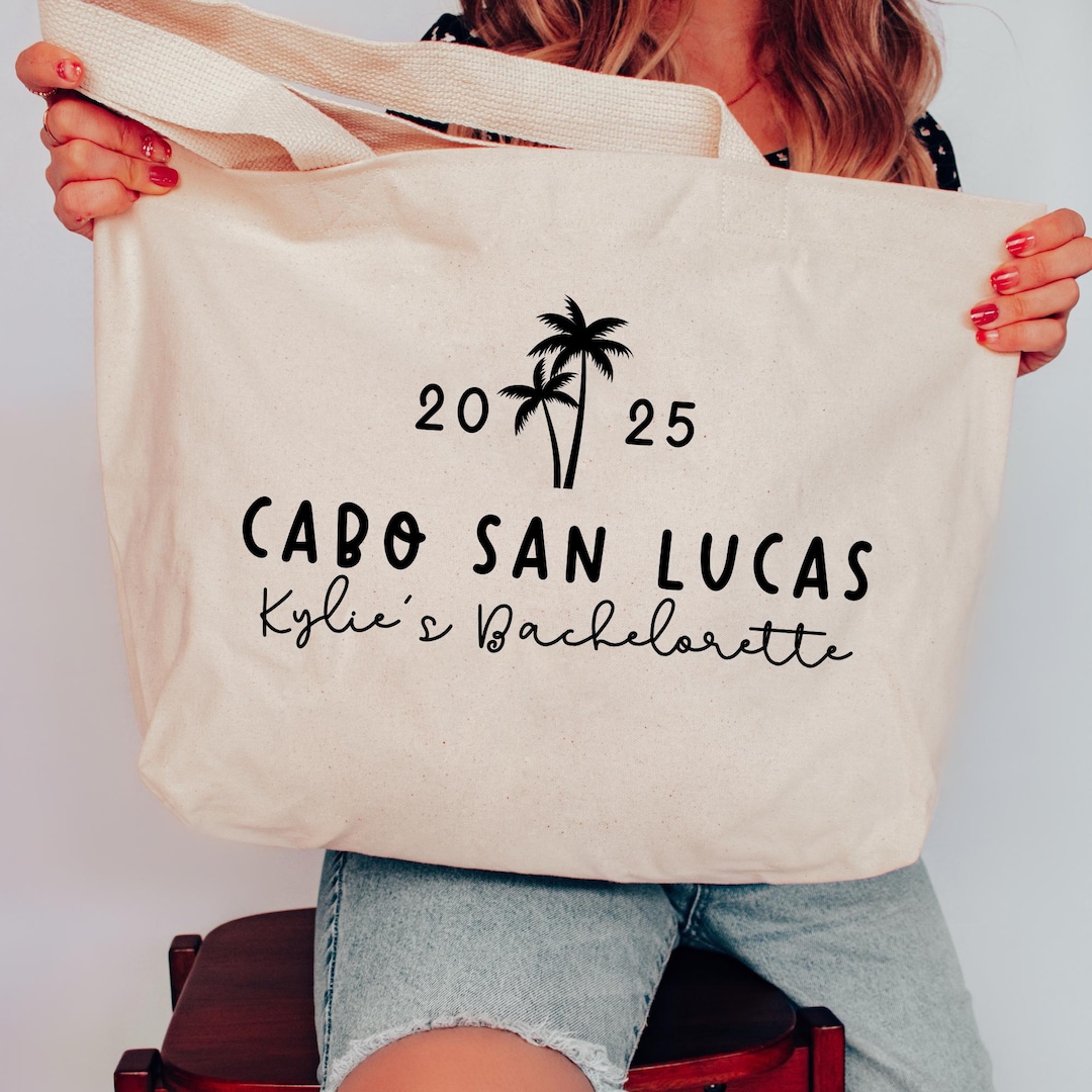 Custom Bachelorette Tote Bag, Bachelorette Gifts, Bridesmaid Tote Bag, Bachelorette Party Favors ...