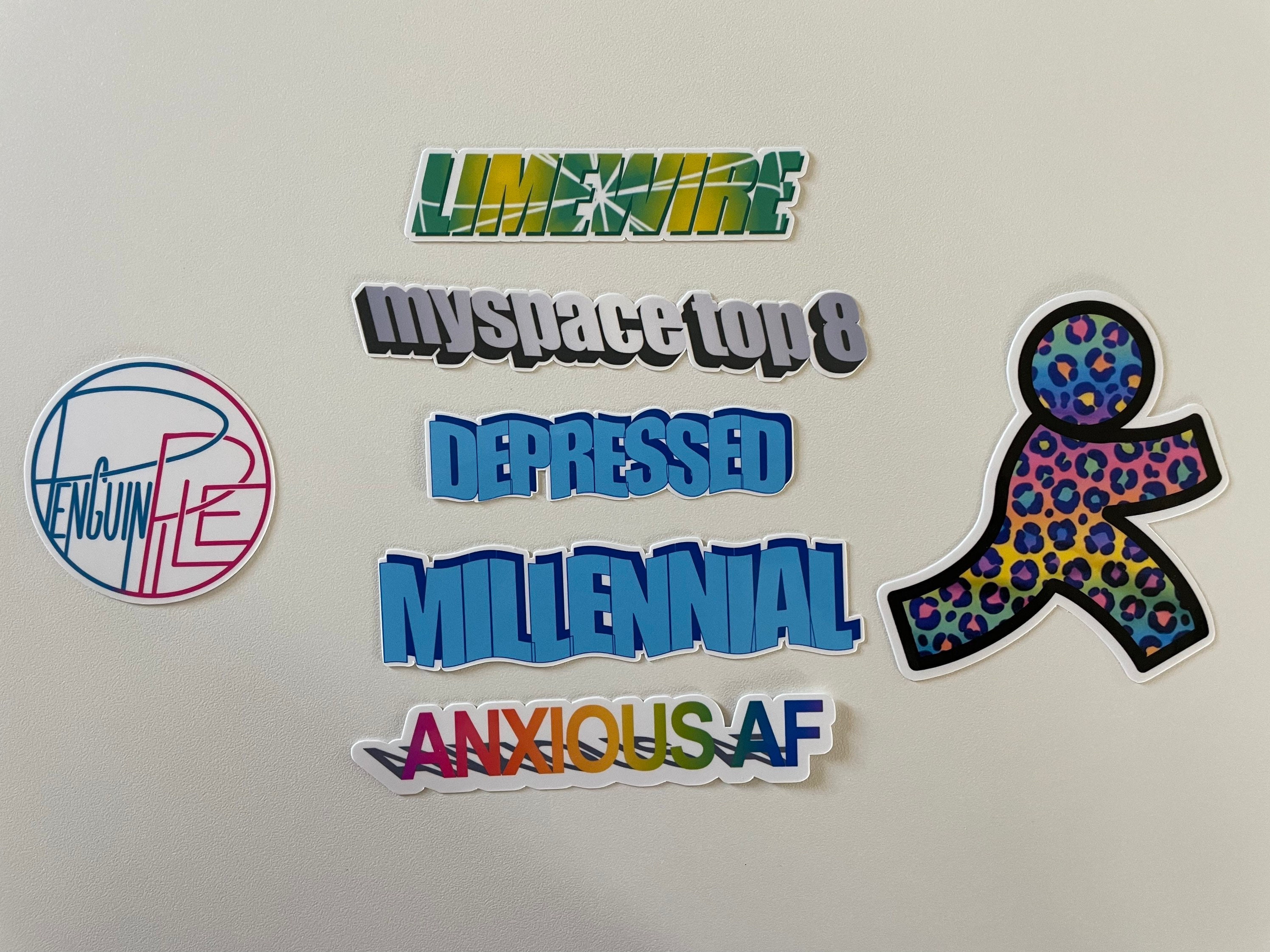 Myspace Love Stickers