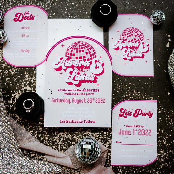 Disco Wedding - Etsy