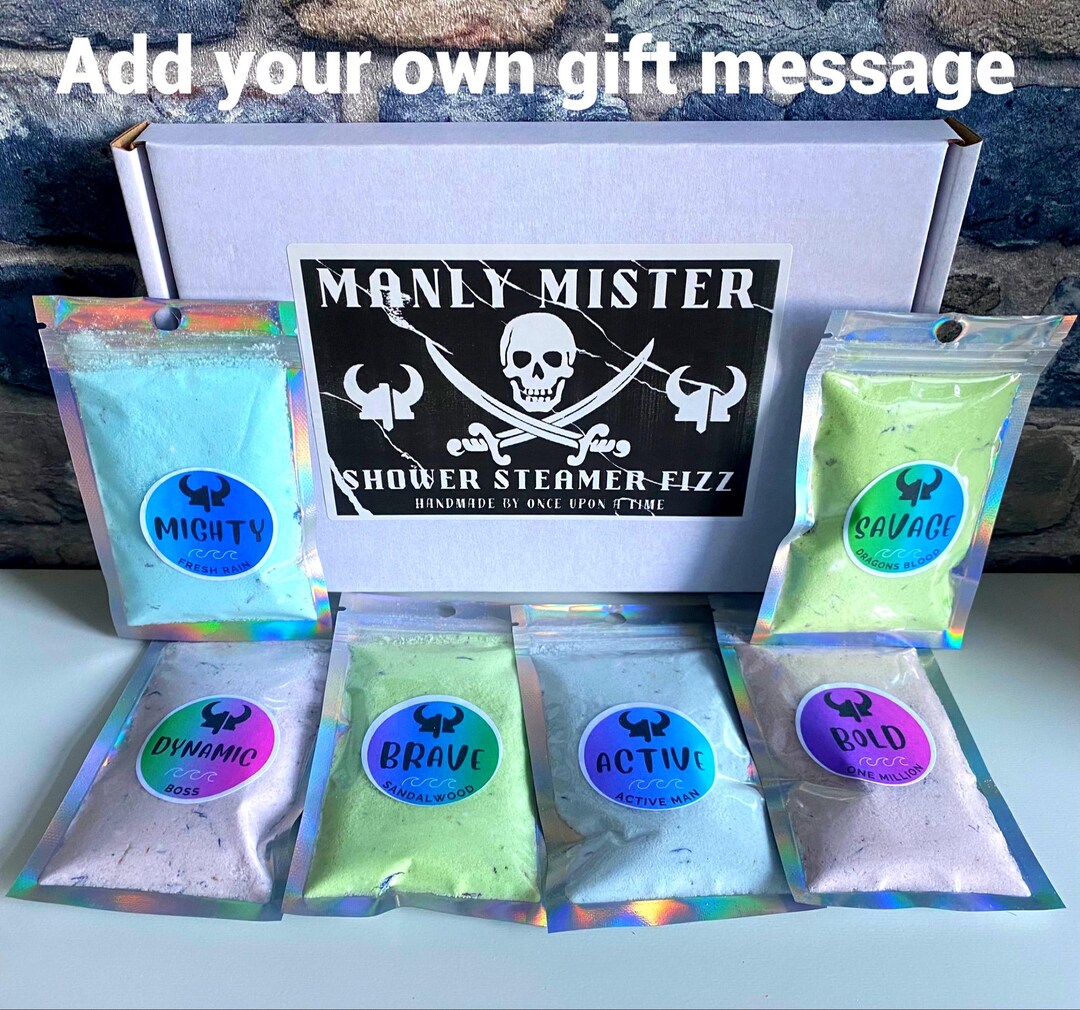 Manly Shower Bombs | Bath Bombs | Relaxation Gift | Gift for Her | Gift for Him | Stress Gift ...
