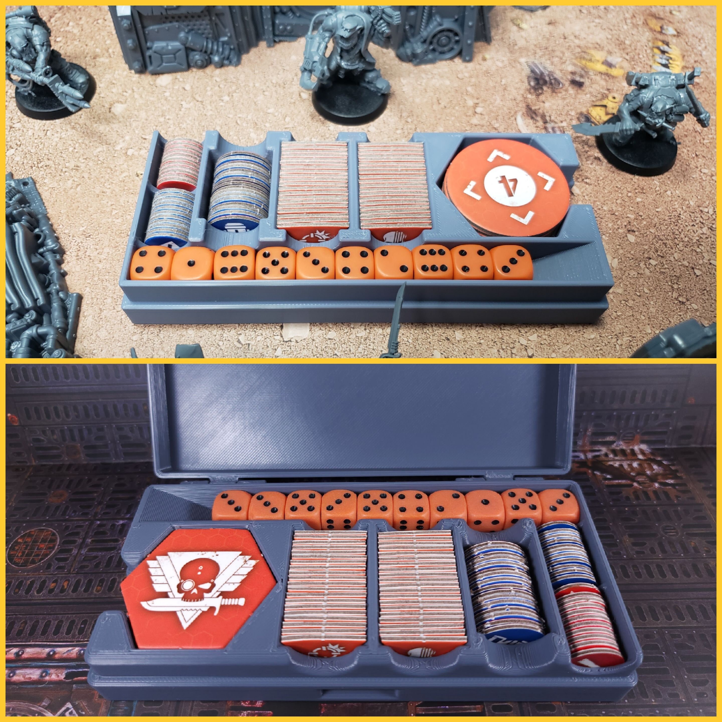 Warhammer Kill Team Token Holder Storage Box - Etsy UK