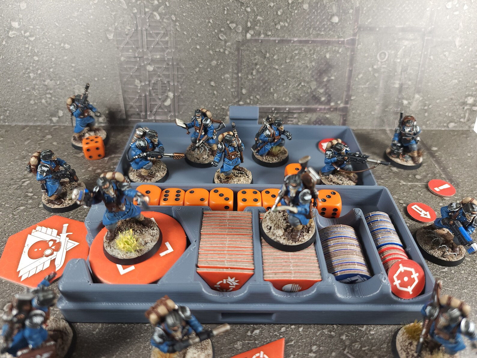 Warhammer Kill Team Token Holder Storage Box - Etsy