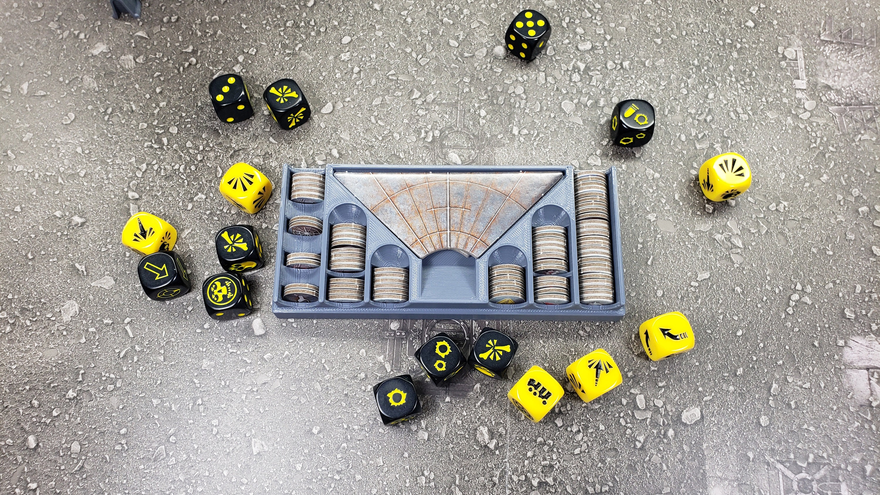 Warhammer Necromunda: Ash Wastes Token Holder Storage Box - Etsy UK