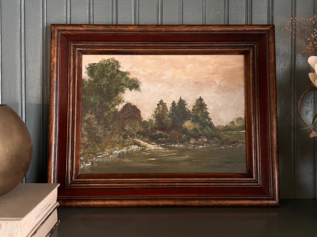 À Côté De La Rivière Painting DIGITAL DOWNLOAD - Etsy