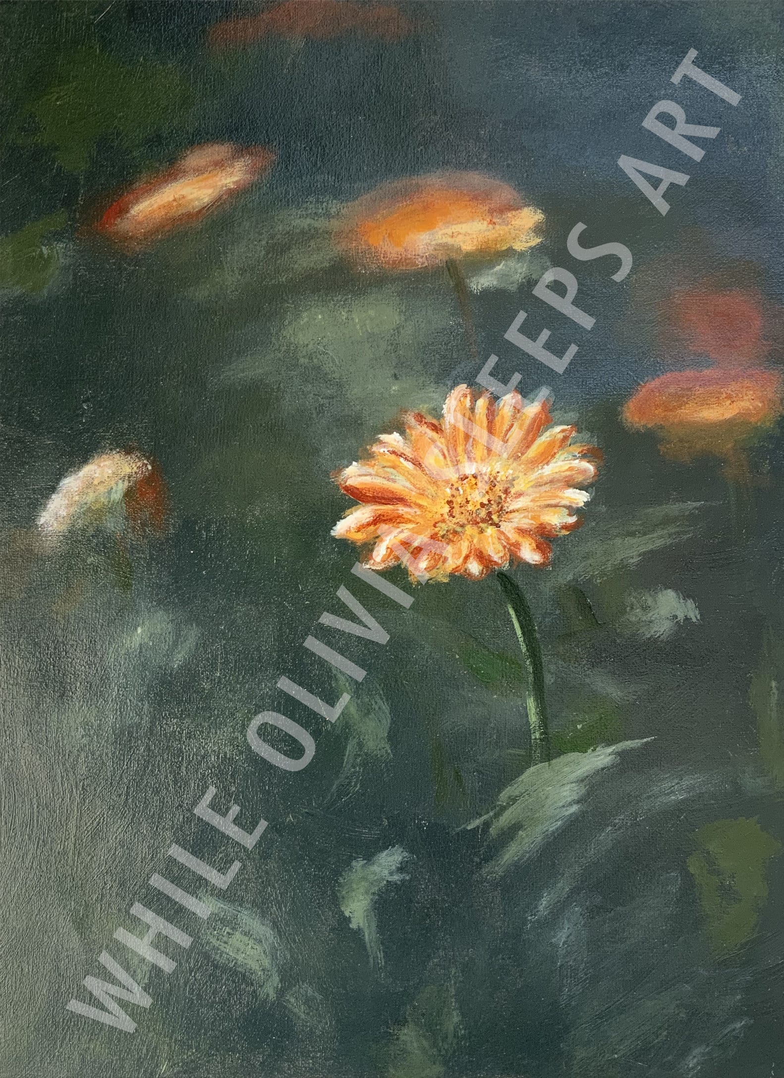 La Marguerite Painting DIGITAL DOWNLOAD - Etsy Canada