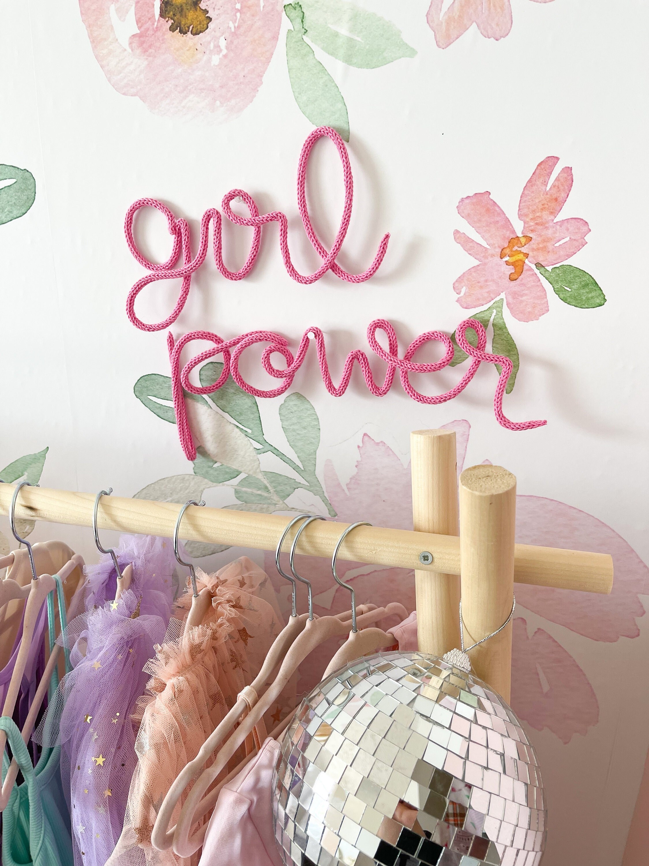 Girl Power Knitted Wire Sign Inspirational Girl Quote - Etsy