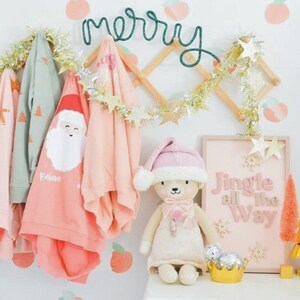 Merry Wall Sign, Merry Christmas Decor, Ecofriendly Christmas Decor ...