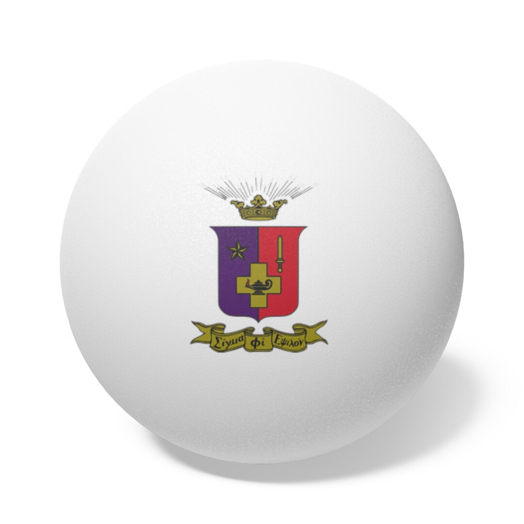 Sigma Phi Epsilon Ping Pong Balls, 6 Pcs - Etsy