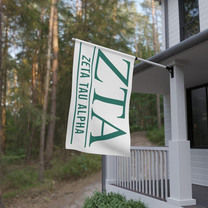 Zeta Tau Alpha Flag - Etsy