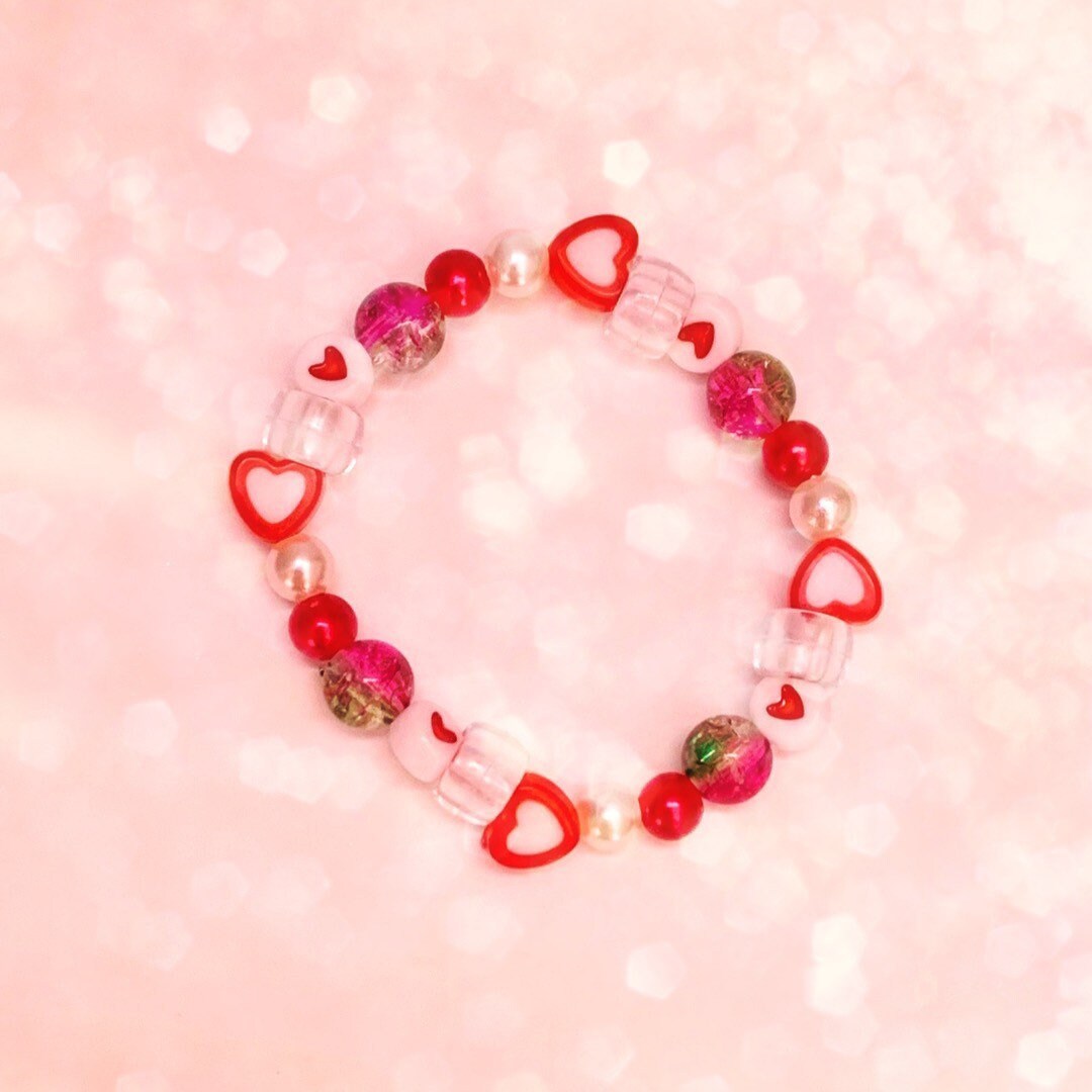Strawberry Themed Red Kandi Bracelet - Etsy