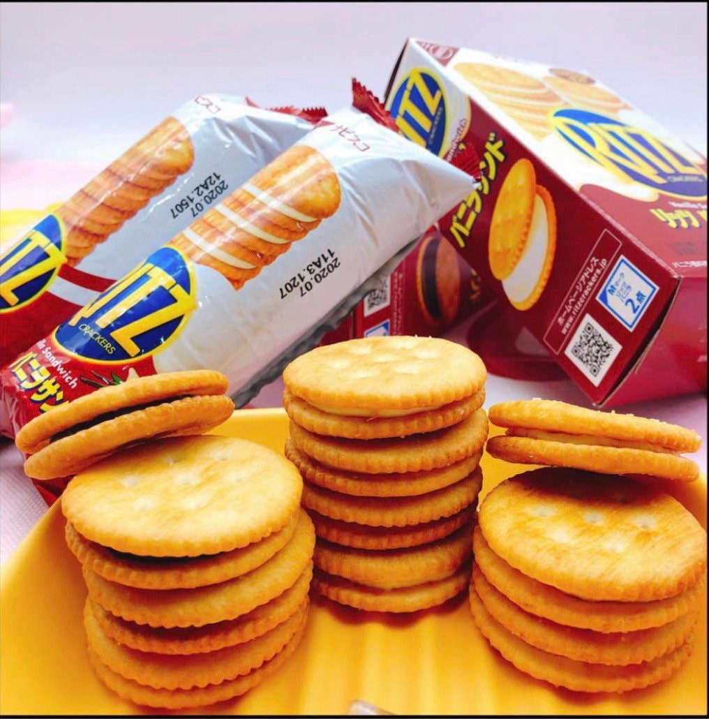 Nabisco RITZ Crackers Chocolate Vanilla Flavors Exotic Japanese Snacks ...