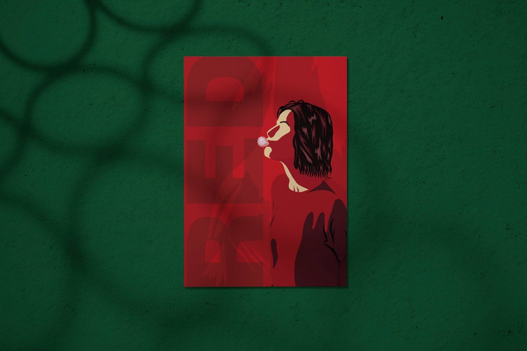Trois Couleurs Rouge(three Colors Red) Inspired Illustration Poster - Etsy
