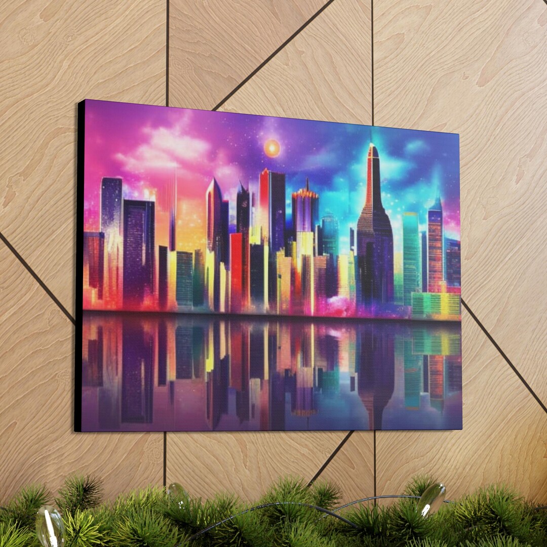 Wall Art Decor, Colorful Gallery Pictures, Unique Home Decor, Cool Art ...