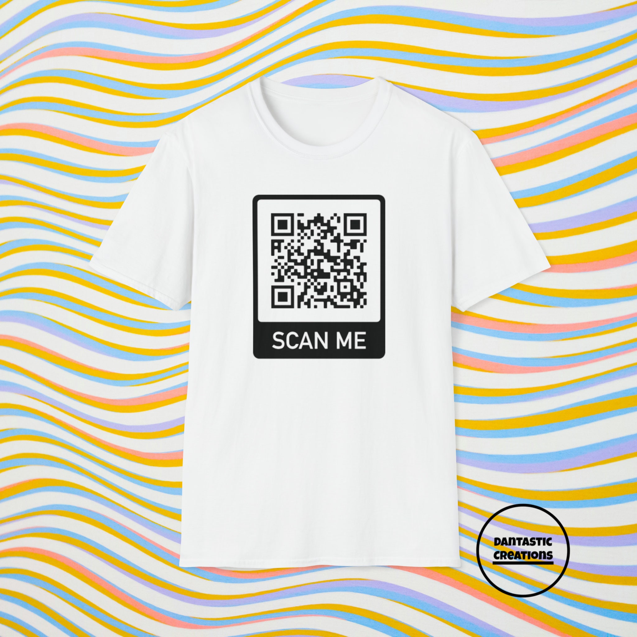Scan Me QR Code Rick Roll Front and Back Unisex Tshirt - Etsy