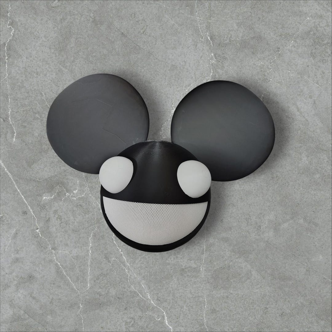 3D Printed EDM Mouse Helmet | Rave Cosplay Costume Head - Etsy