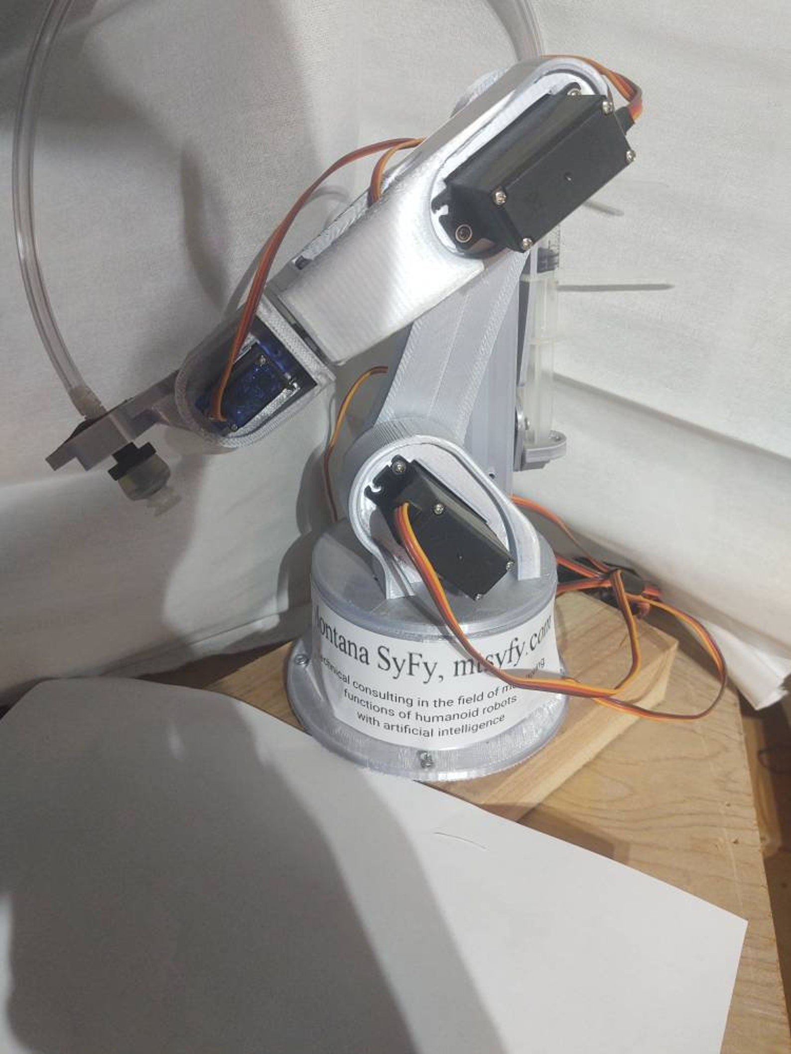 DIY 5 Axis Robotic Arm 3d Printed Parts Only - Etsy