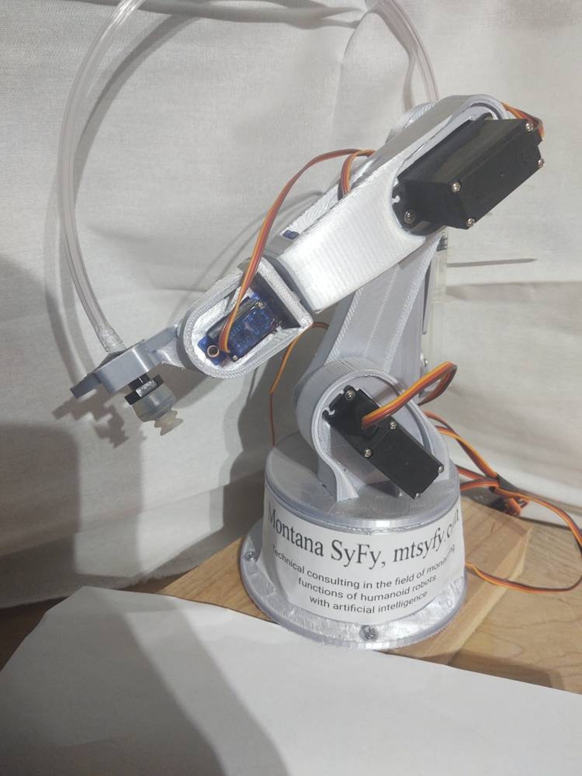 DIY 5 Axis Robotic Arm 3d Printed Parts Only - Etsy