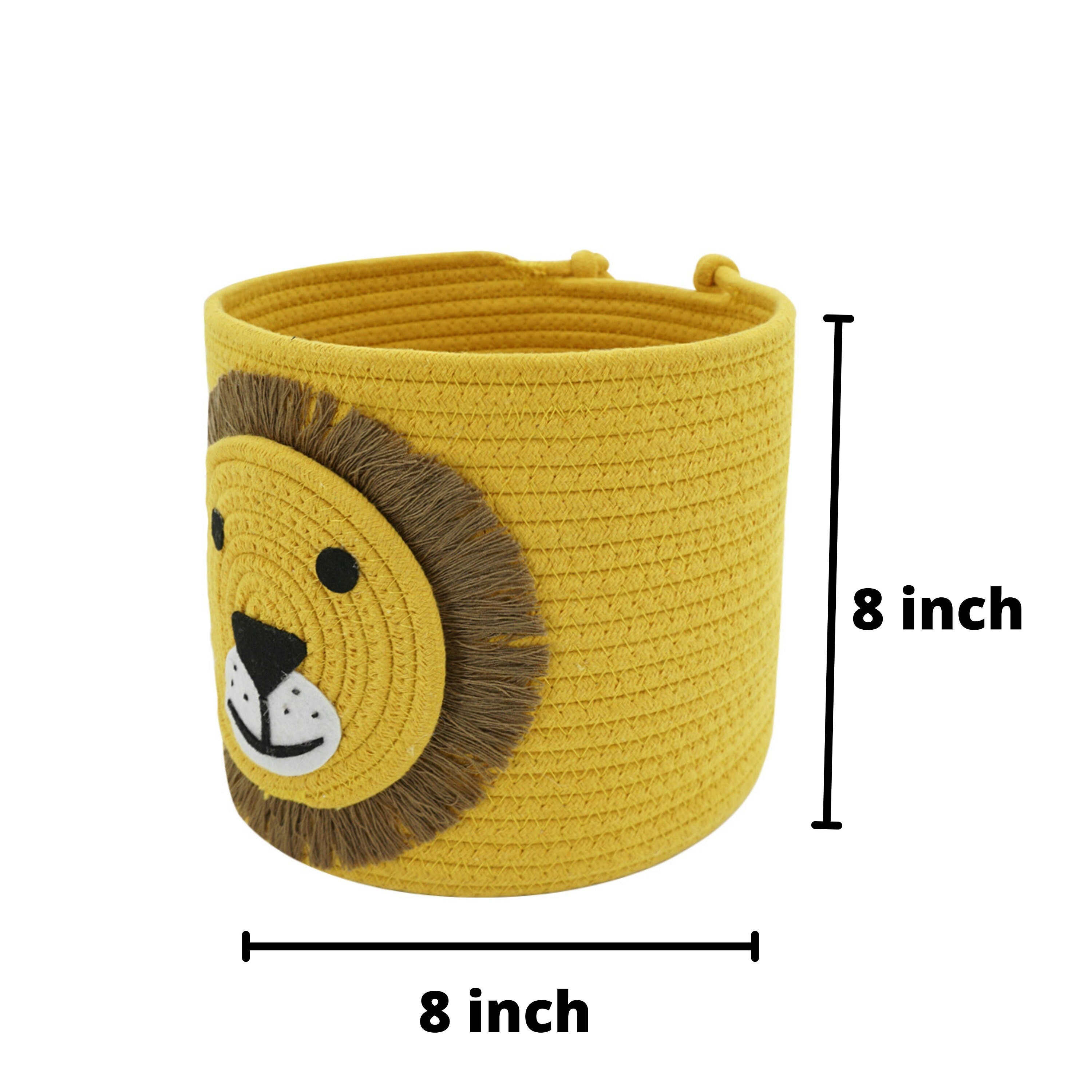 Lion Basket for Nursery Decor, Blankets, Baby Shower, Special Gift Idea ...