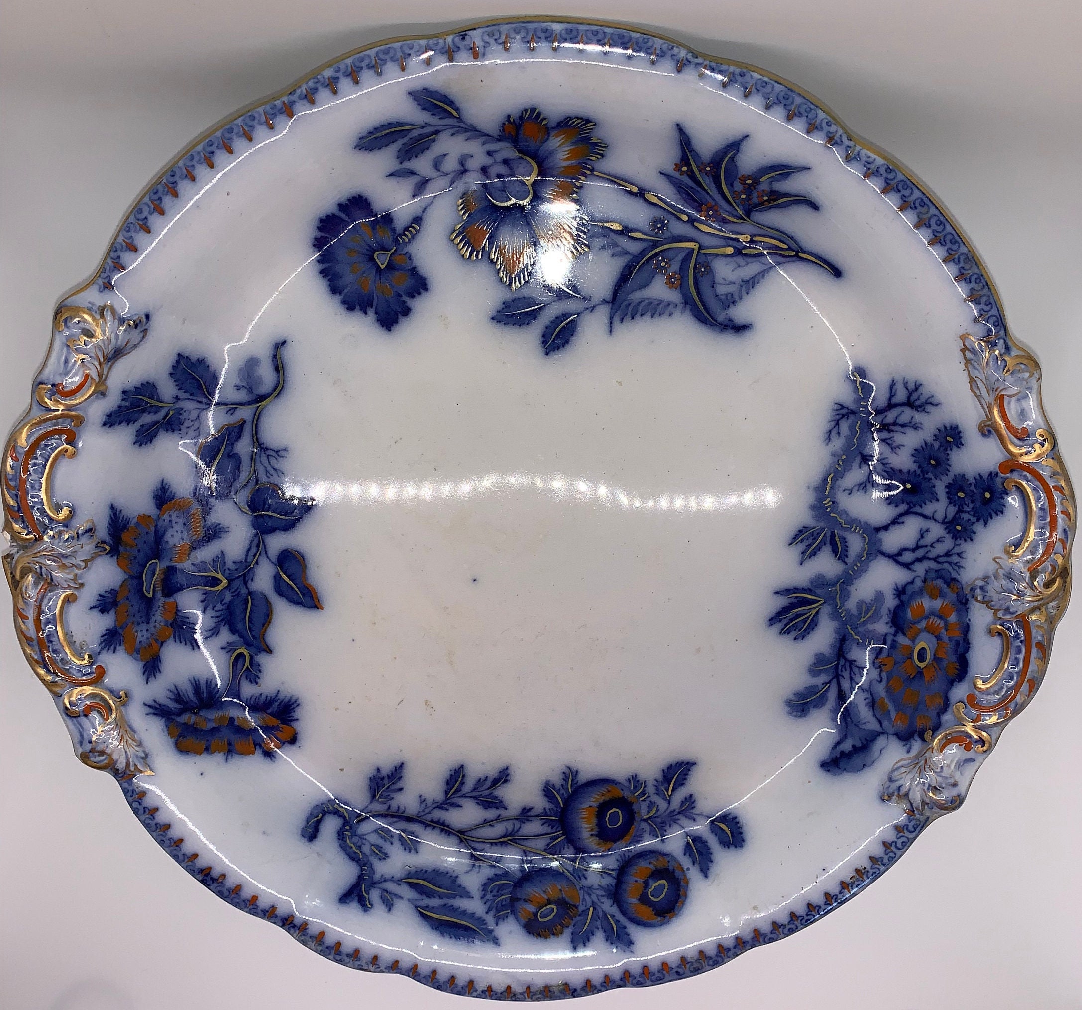 Antique Copeland Late Spode Raised Platter - Etsy