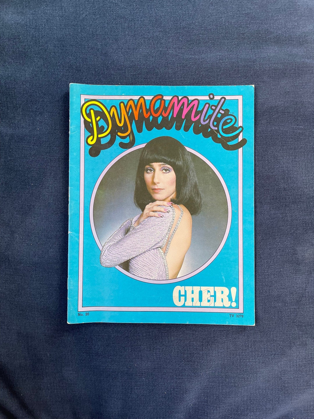 Vintage Cher 1976 Dynamite Magazine - Etsy