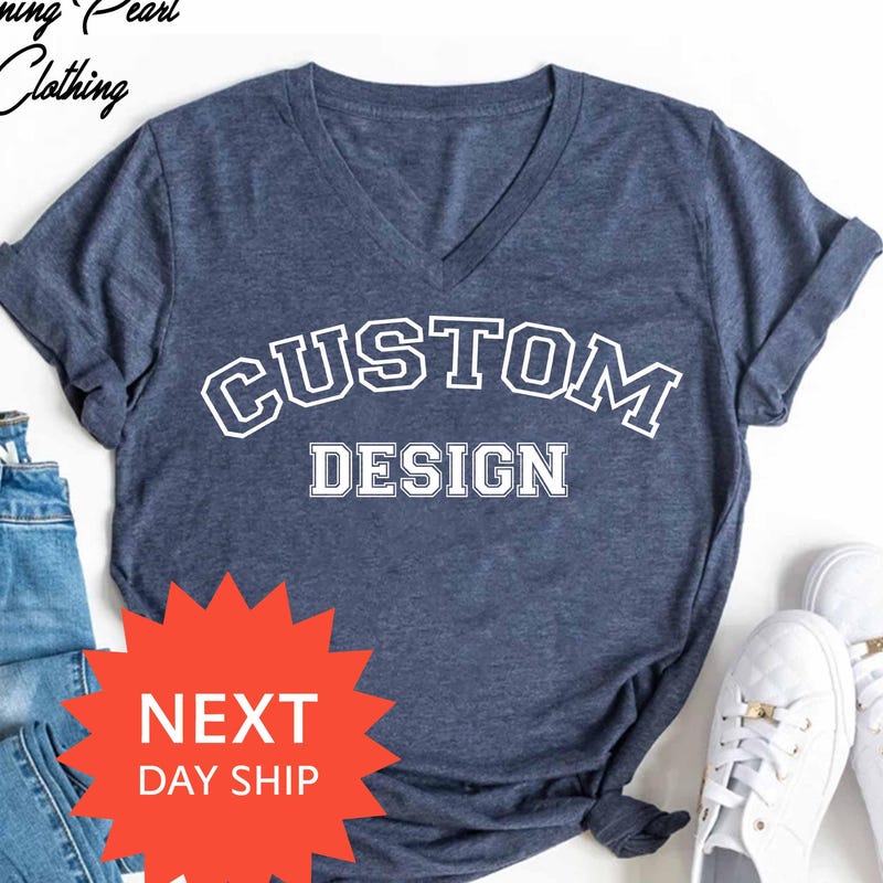 Logo Womens Vneck Shirt - Etsy