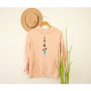 Planets Design Hoodie, Solar System Planet Hoodie Sweatshirt Sweater ...