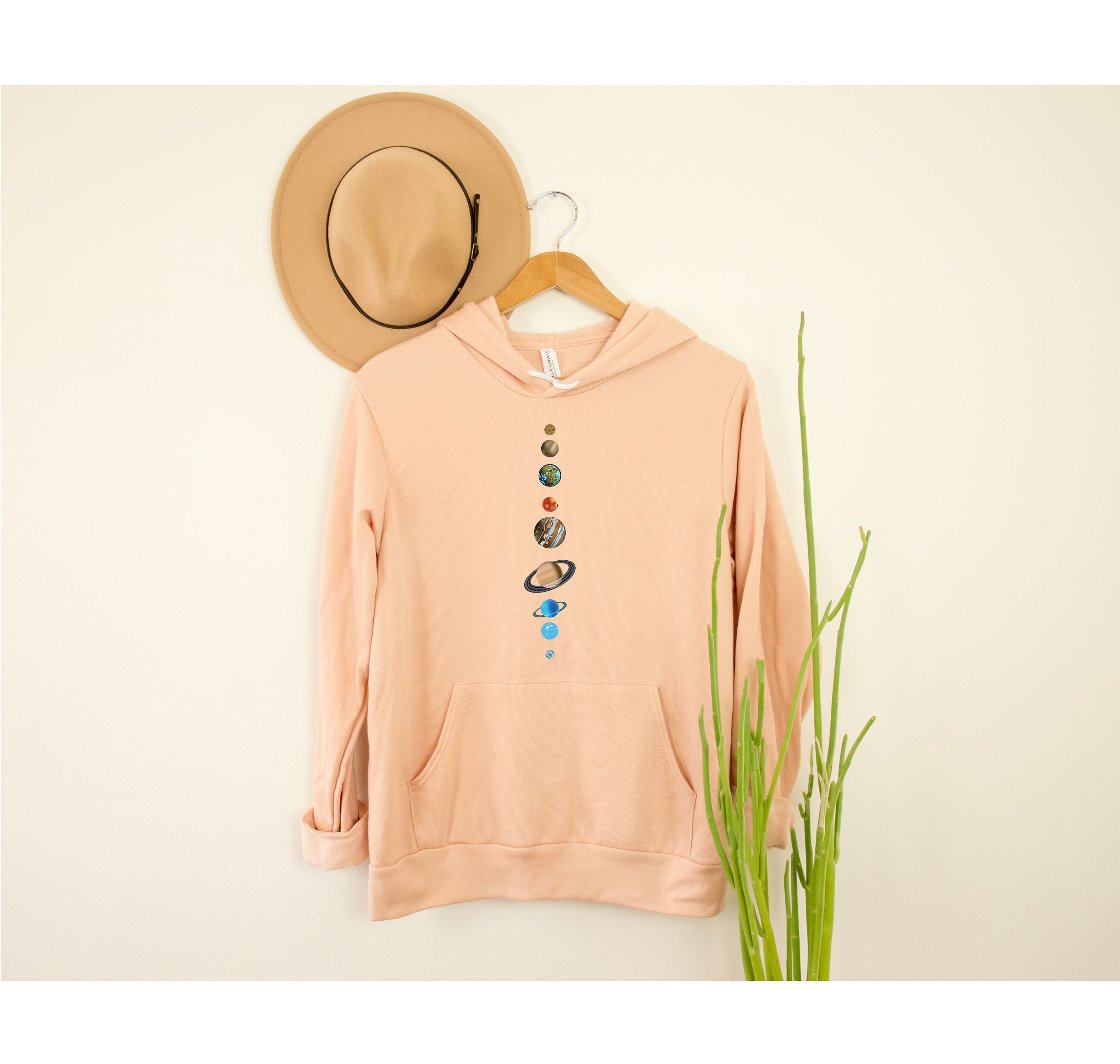 Planets Design Hoodie Solar System Planet Hoodie Sweatshirt - Etsy