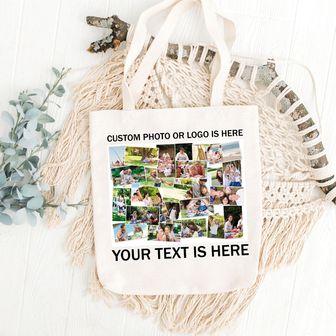 Custom Photo Bag, Trade Show Gift Bag, Logo Bag, Custom Tote Bag ...