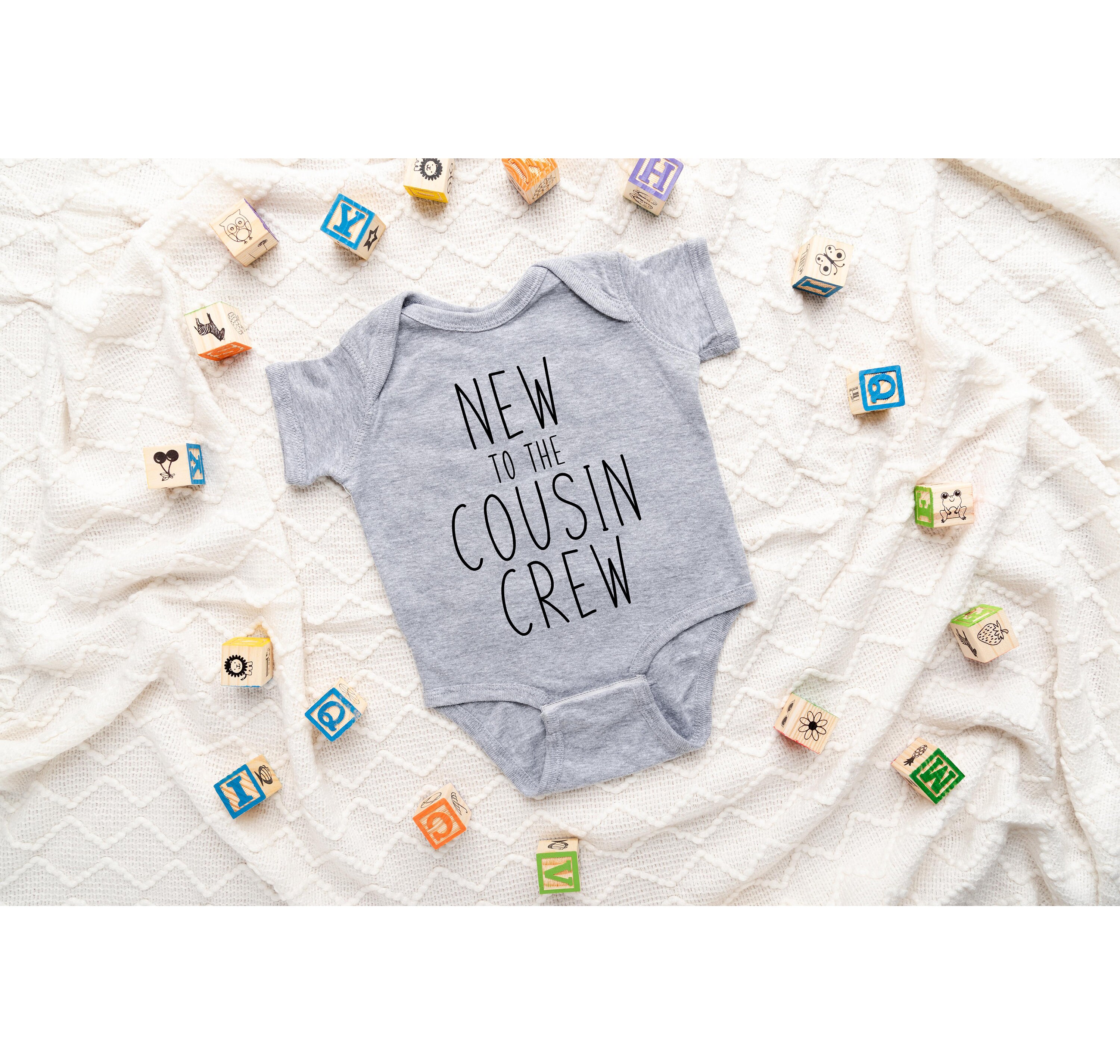New to the Cousin Crew Bodysuit Baby Onesie Baby Onesie® - Etsy