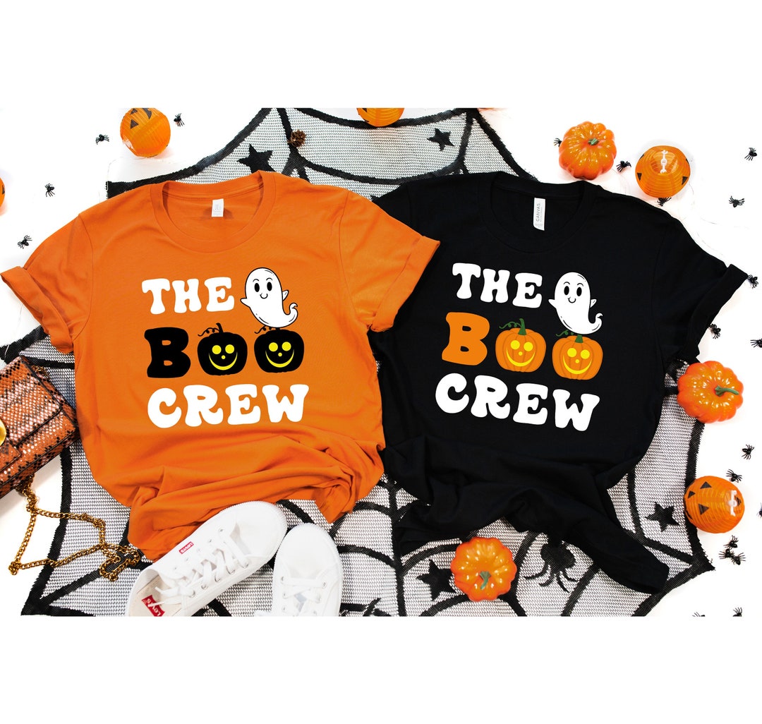 The Boo Crew Shirts, Halloween Boo Shirt, Ghost Shirt,halloween Spooky ...