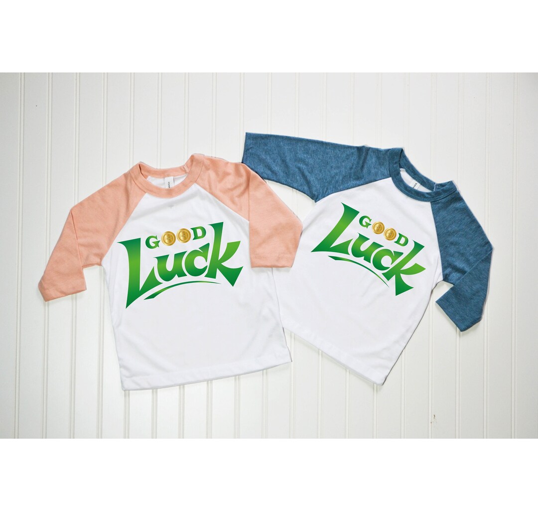 Good Luck Raglan Graphic T-shirts, Luck Anmation Movie Shirt, Well ...