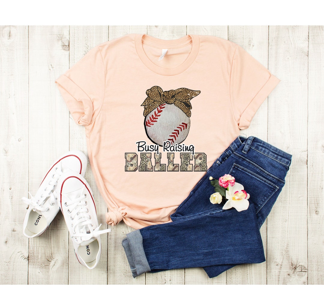Busy Raising Ballers Shirt, Baseball Player Shirt, Gift for Baseball ...